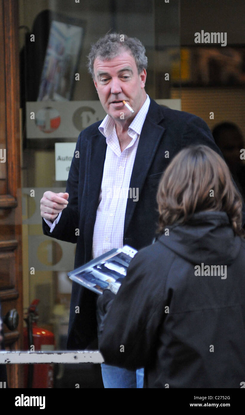 Jeremy Clarkson outside the BBC Radio 1 studios London, England - 27.11 ...