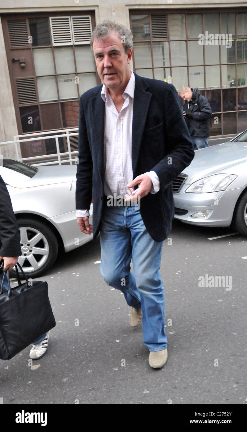 Jeremy Clarkson outside the BBC Radio 1 studios London, England - 27.11 ...