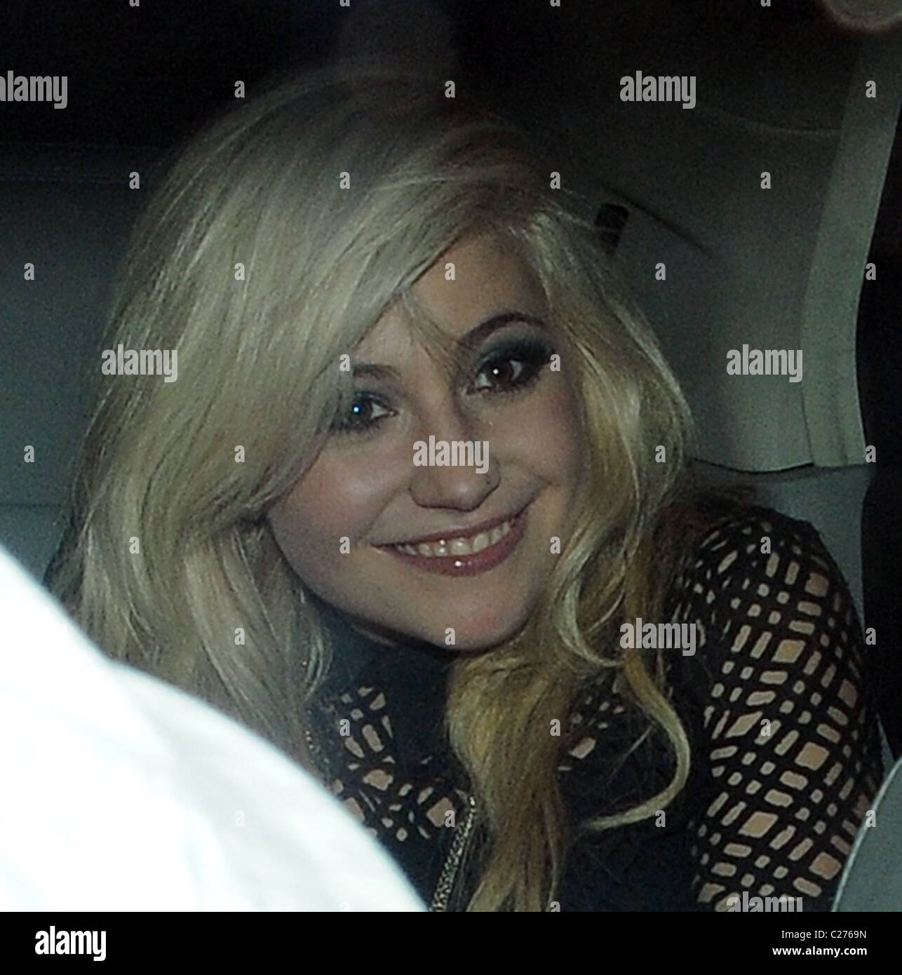Pixie Lott leaves Jalouse Club after attending Mariah Carey's party ...