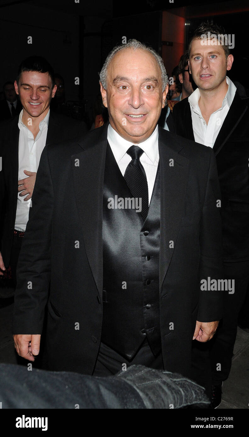 Sir Philip Green leaves Jalouse Club after attending Mariah Carey's ...