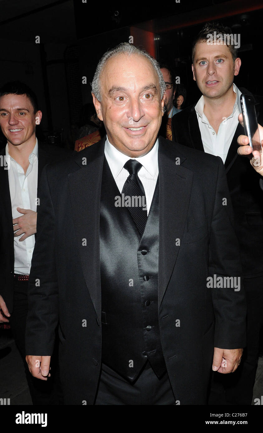 Sir Philip Green leaves Jalouse Club after attending Mariah Carey's ...