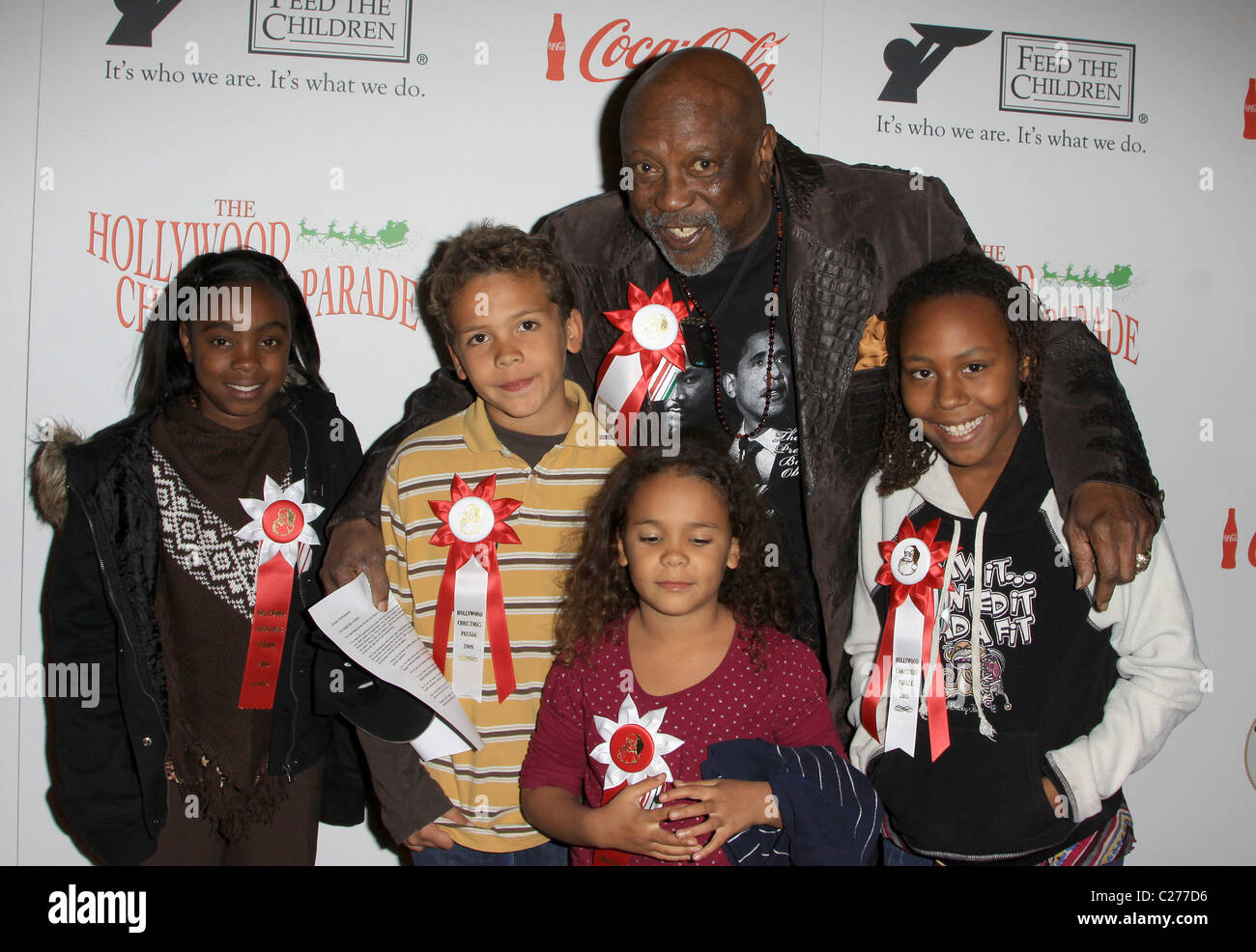Louis Gossett Jr with his Grandchildren The 2009 Hollywood Christmas ...