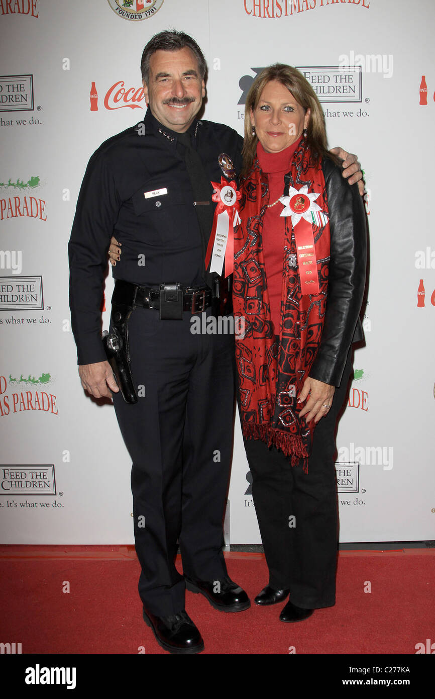 LAPD Chief Charlie Beck and Cindy Beck The 2009 Hollywood Christmas ...