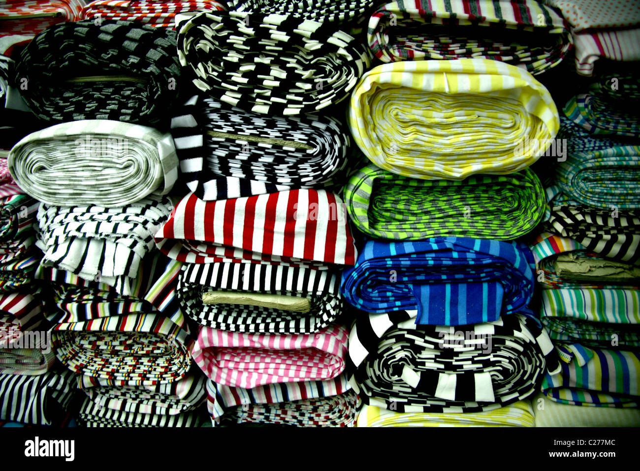 Fringe cotton sample Stock Photo - Alamy