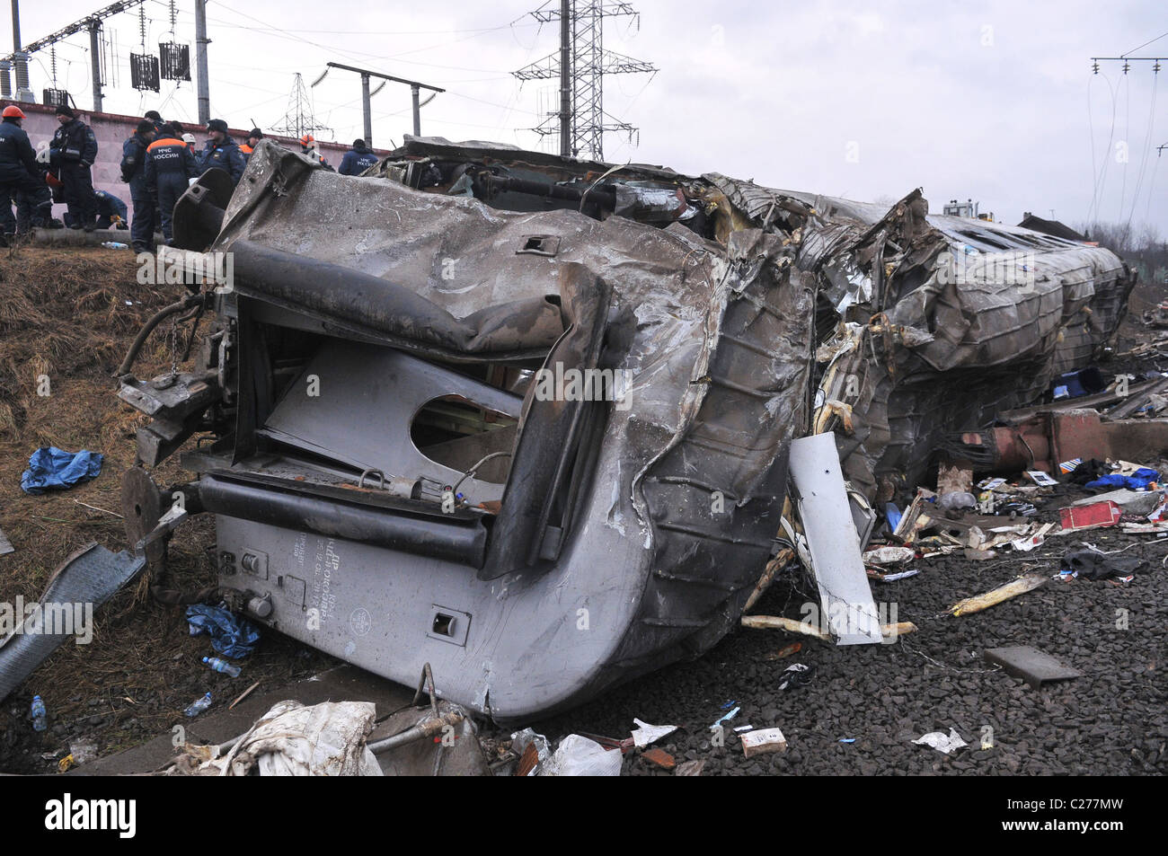 26 passengers have been killed after a bomb exploded under the Nevsky ...