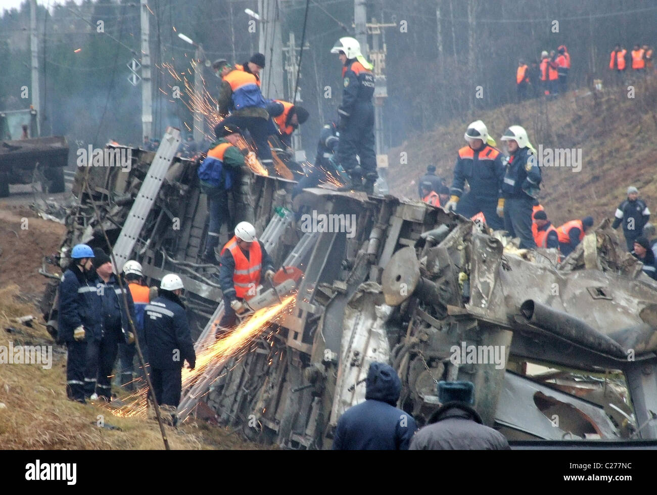 26 passengers have been killed after a bomb exploded under the Nevsky ...