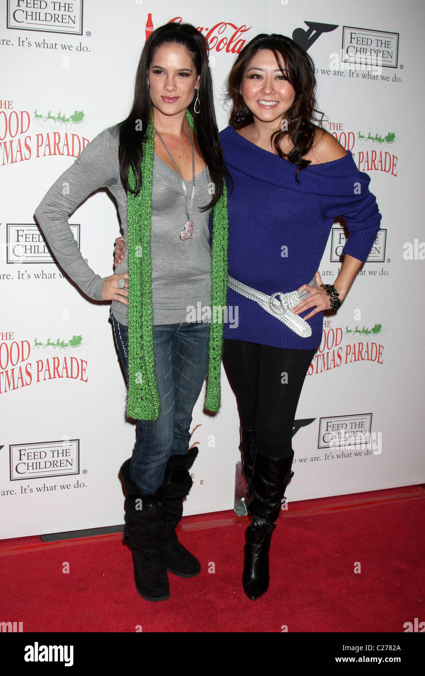 Tiffany Michelle & Maria Ho The 2009 Hollywood Christmas Parade/Live ...