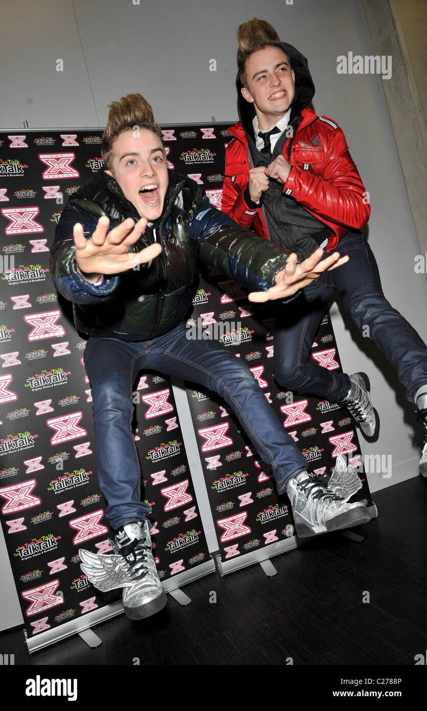 John Grimes and Edward Grimes aka Jedward Live appearance and photocall ...