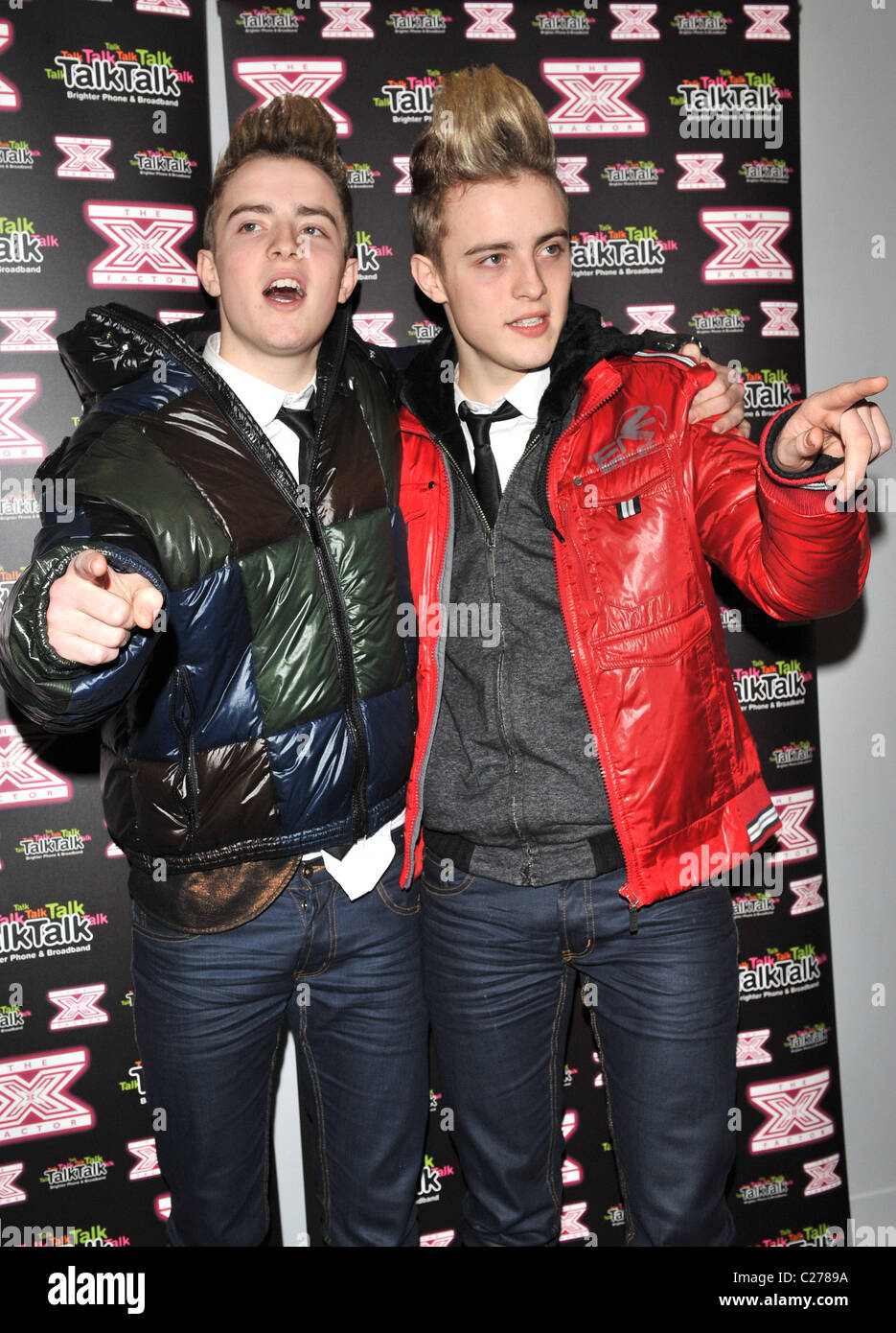 John Grimes and Edward Grimes aka Jedward Live appearance and photocall ...