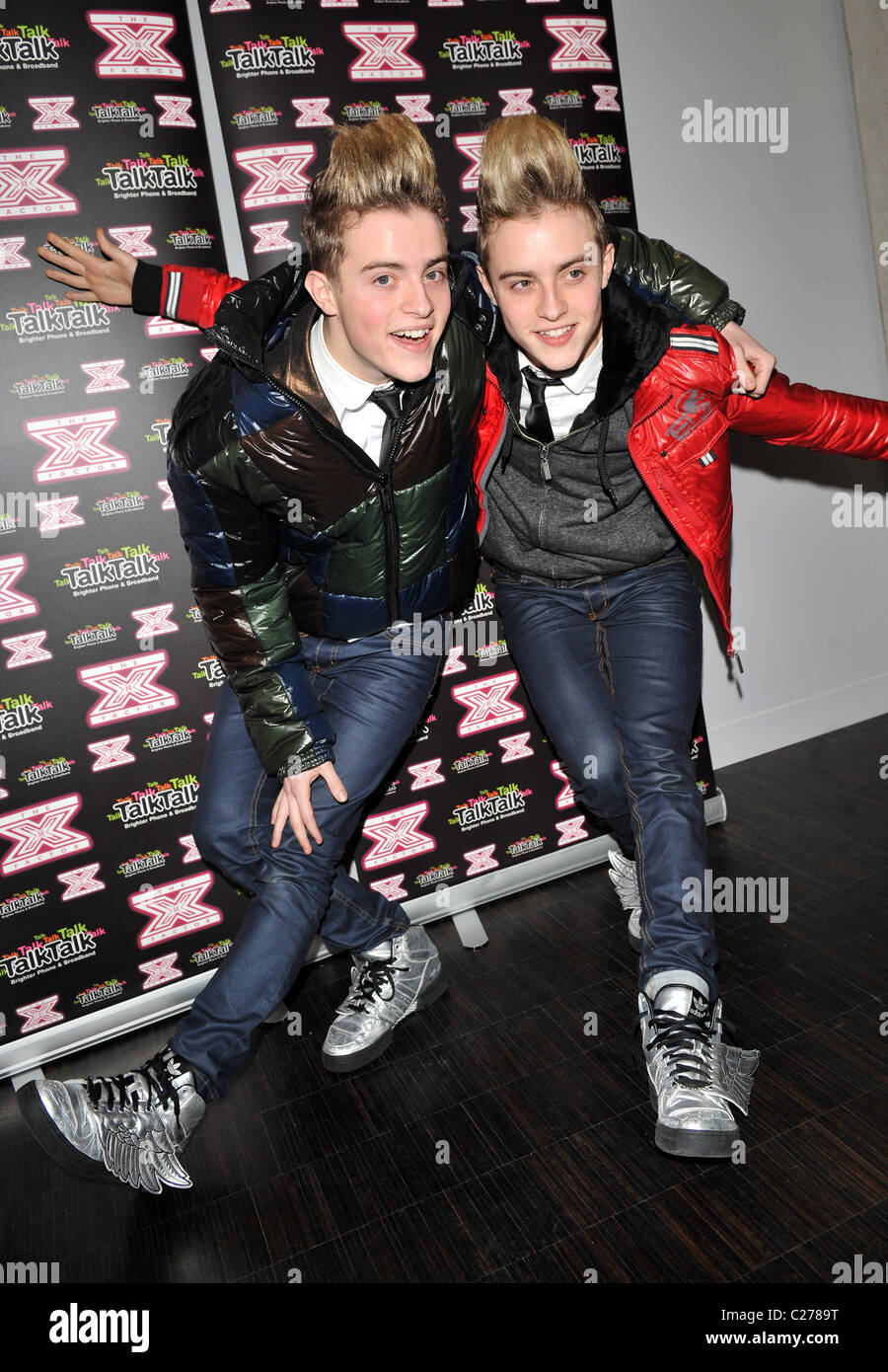 John Grimes and Edward Grimes aka Jedward Live appearance and photocall ...