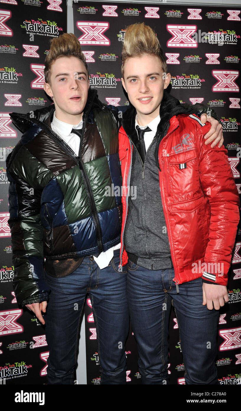 John Grimes and Edward Grimes aka Jedward Live appearance and photocall ...