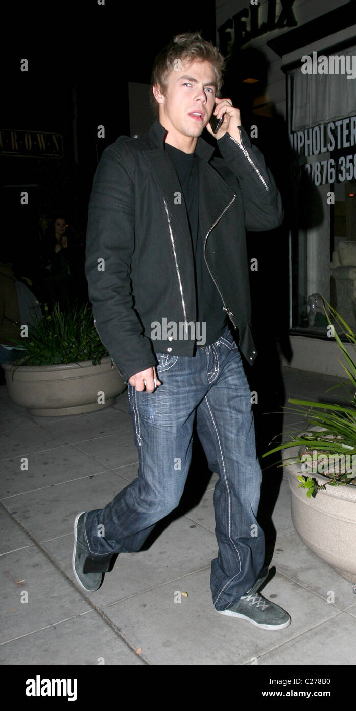 Derrick Hough at the Crown Bar in West Hollywood Los Angeles ...