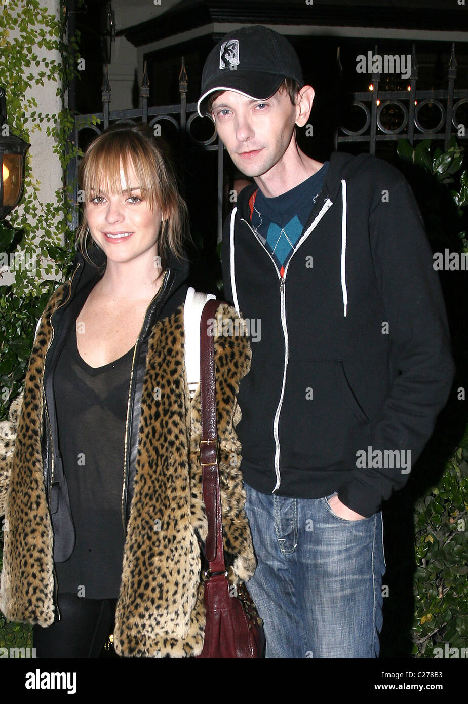 DJ and girlfriend at the Crown Bar in West Hollywood Los Angeles ...