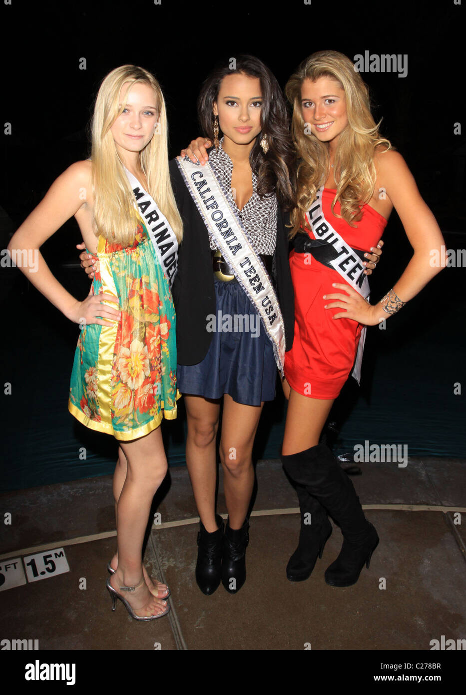 Miss Marina Del Rey Greer Grammer, Miss Teen California USA Chelsea ...