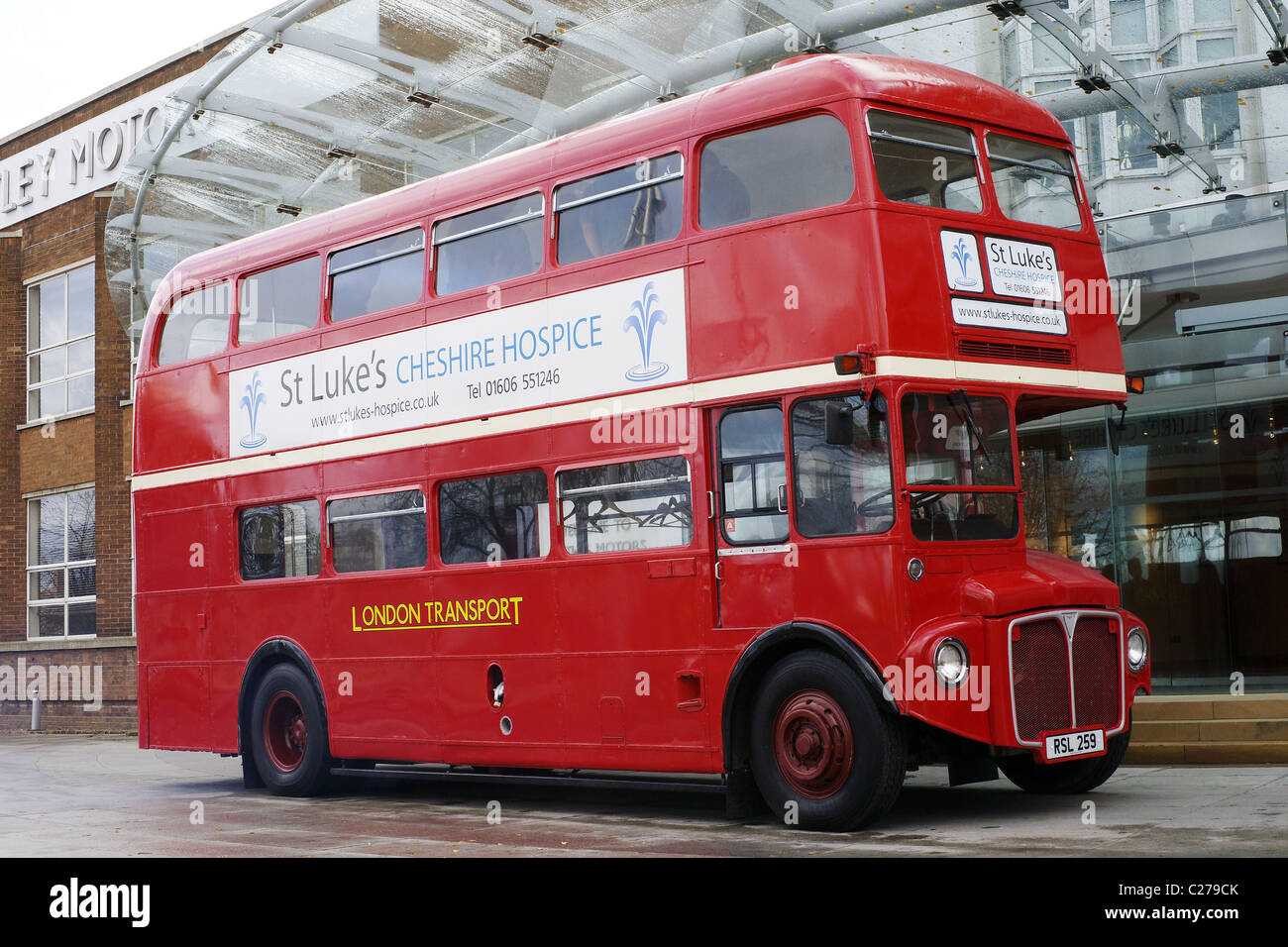 Bentley's double-decker charity bus A London Routemaster bus has been ...