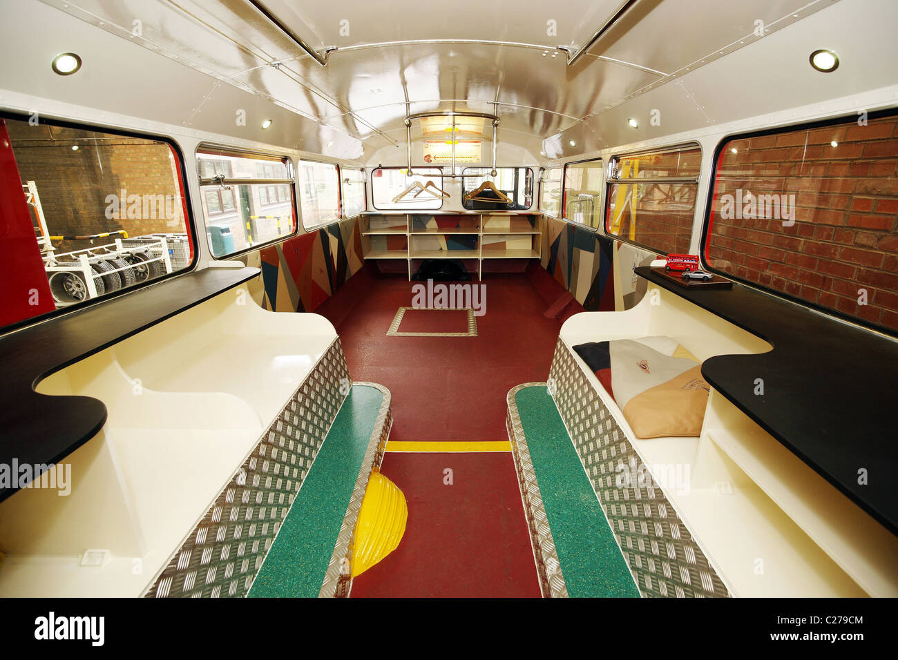 Bentley's double-decker charity bus A London Routemaster bus has been ...