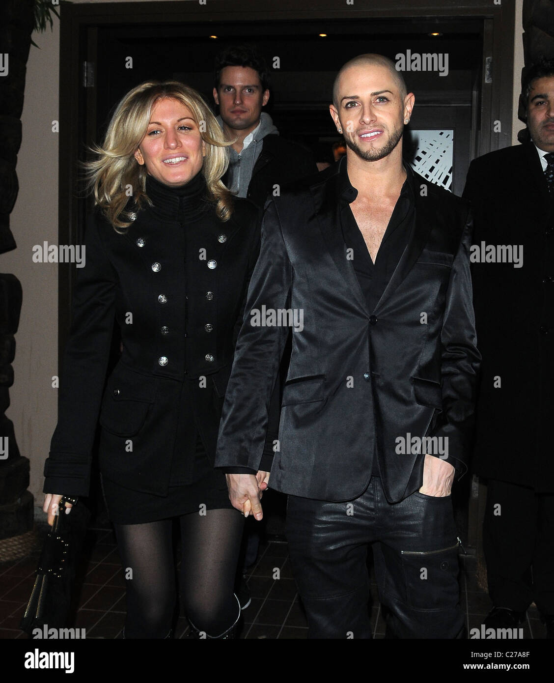 Brian Friedman and Hofit Golan celebrate Sarah Harding and Kimberley ...