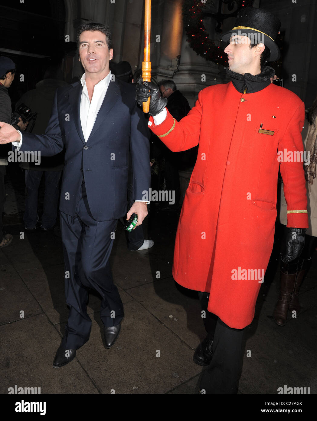 Simon Cowell The Morgan Awards 2009 - Departures London, England - 01. ...