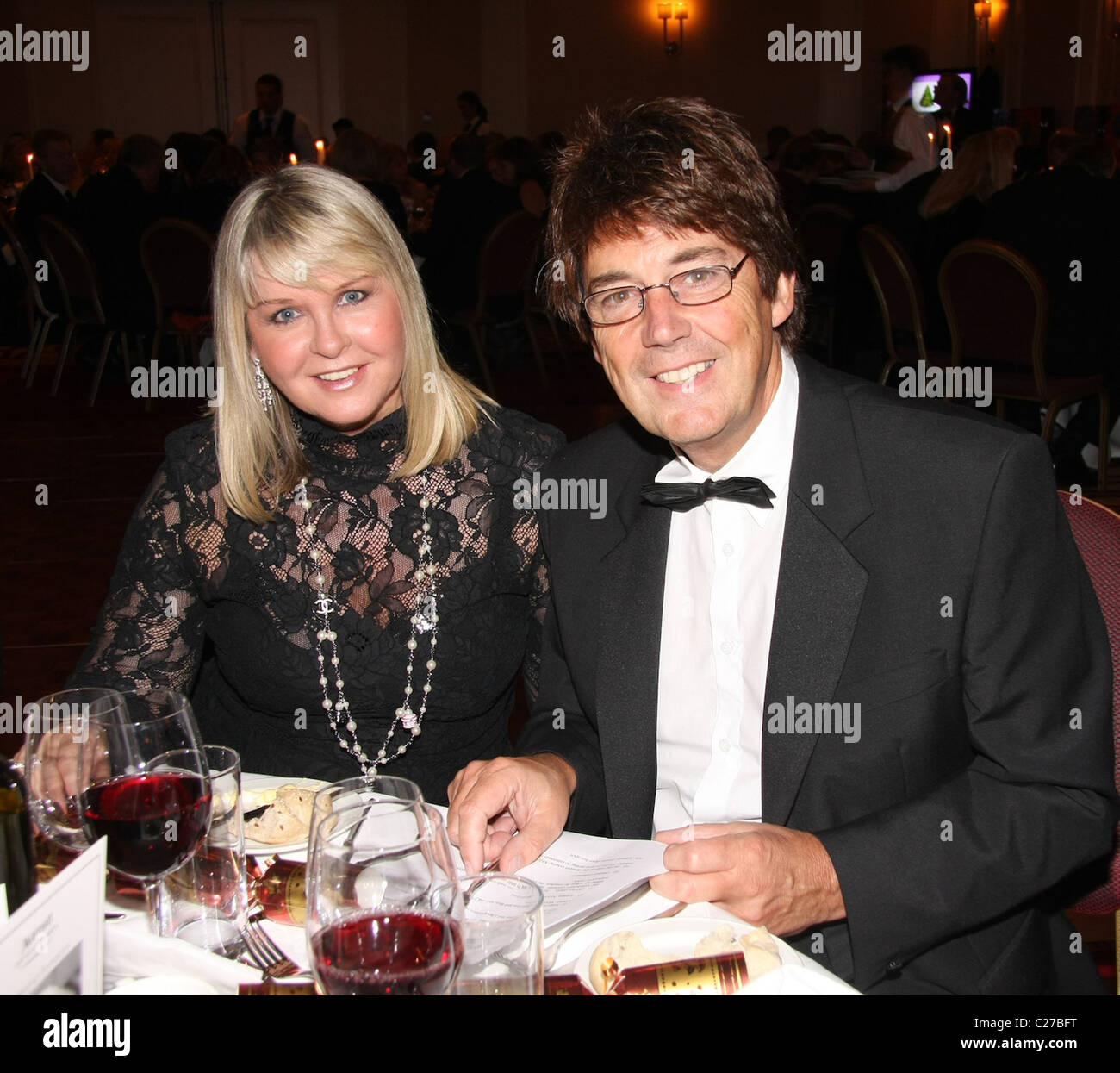 Mike Reed and guest The Heritage Foundation Christmas Party held at the ...