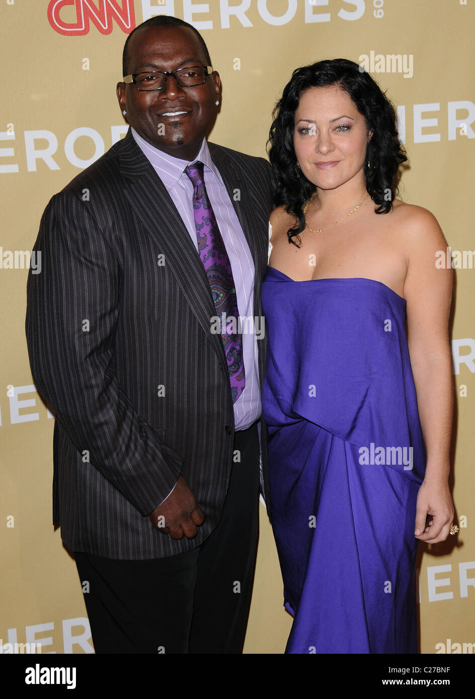 Randy Jackson with his wife Erika CNN Heroes: An All-Star Tribute held ...