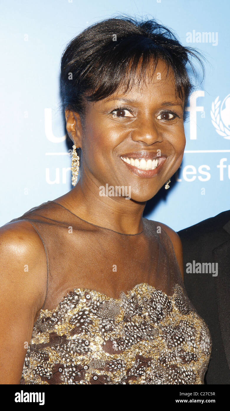 Deborah Roberts The 2009 Unicef Snowflake Ball held at Cipriani 42nd ...