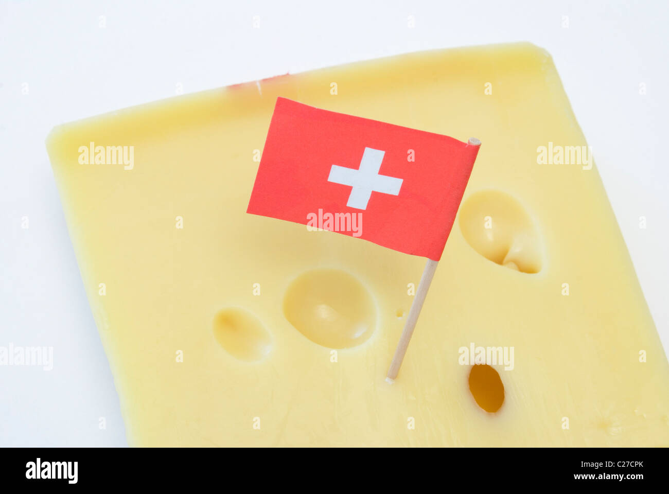 Block cheese switzerland flag iconic patriotism hi-res stock ...
