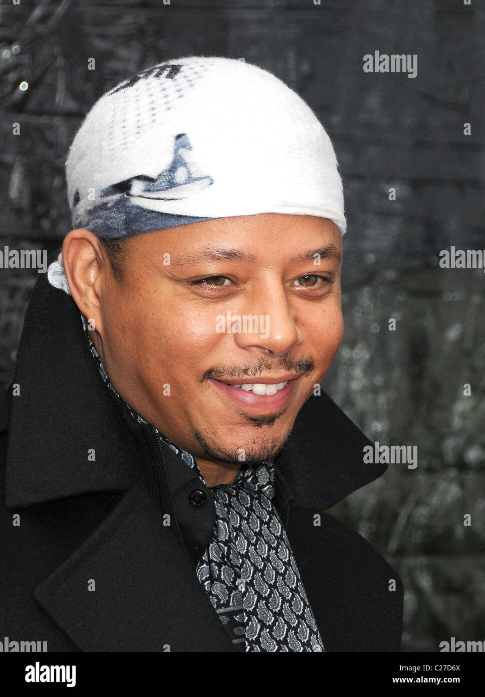 Terrence Howard, attends The Cinema Society, Details and DKNY Men ...