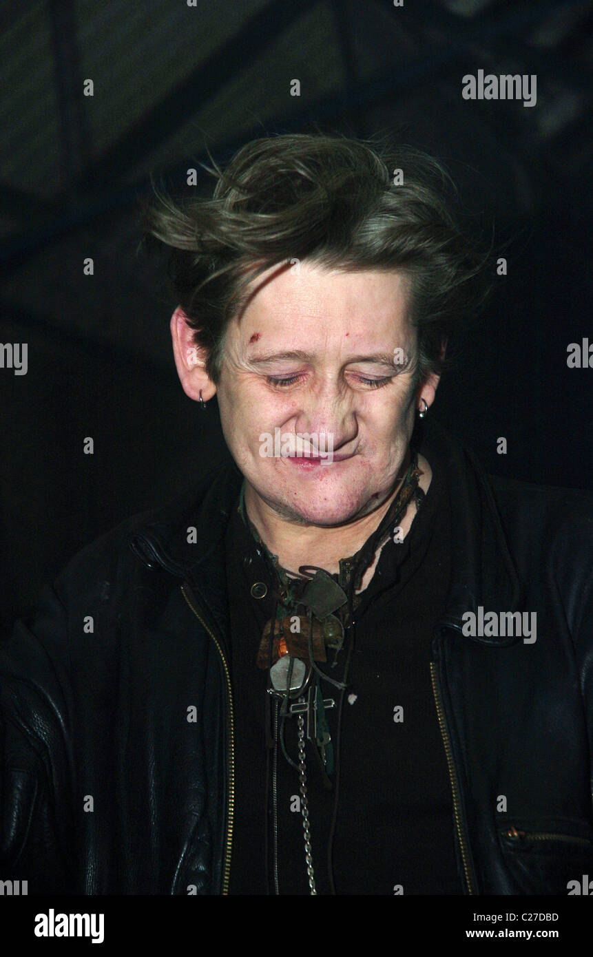 Shane MacGowan The Pogues performing live at St George's Market Belfast ...