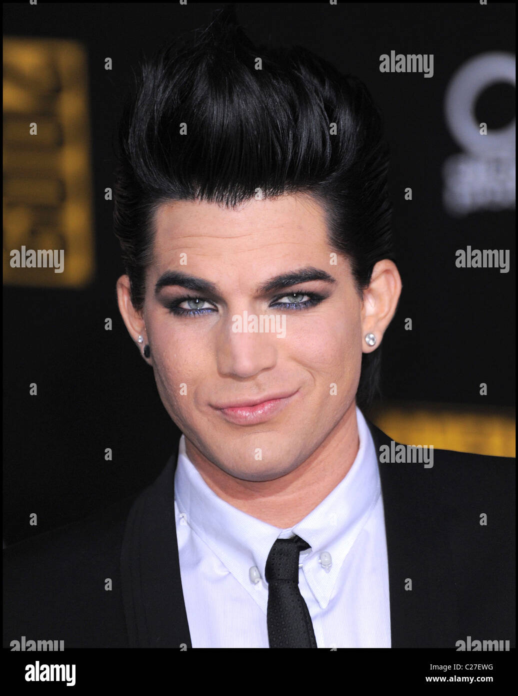Adam Lambert 2009 American Music Awards - Arrivals held at the Nokia ...