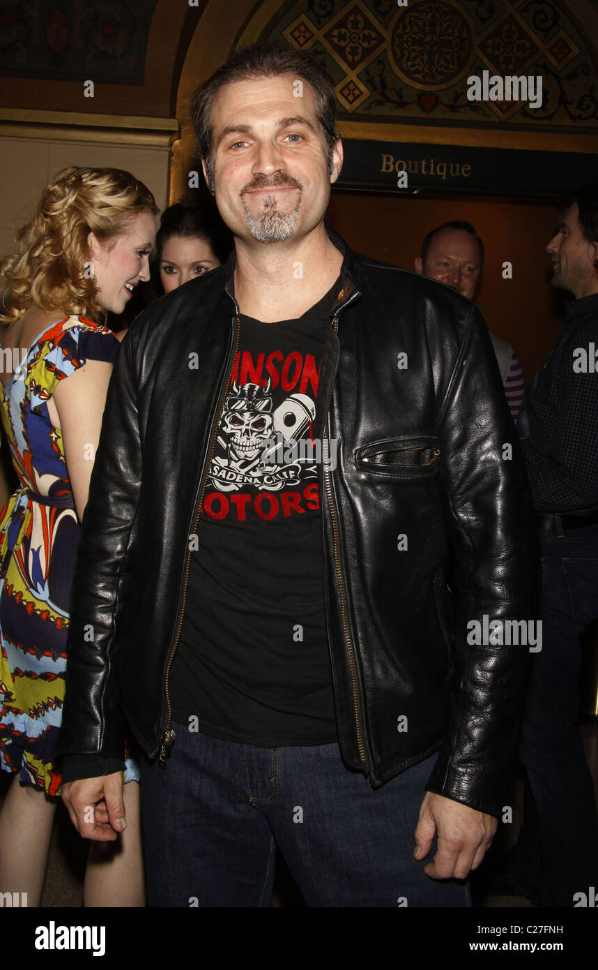 Marc Kudisch Closing night after party for the Encores production of ...