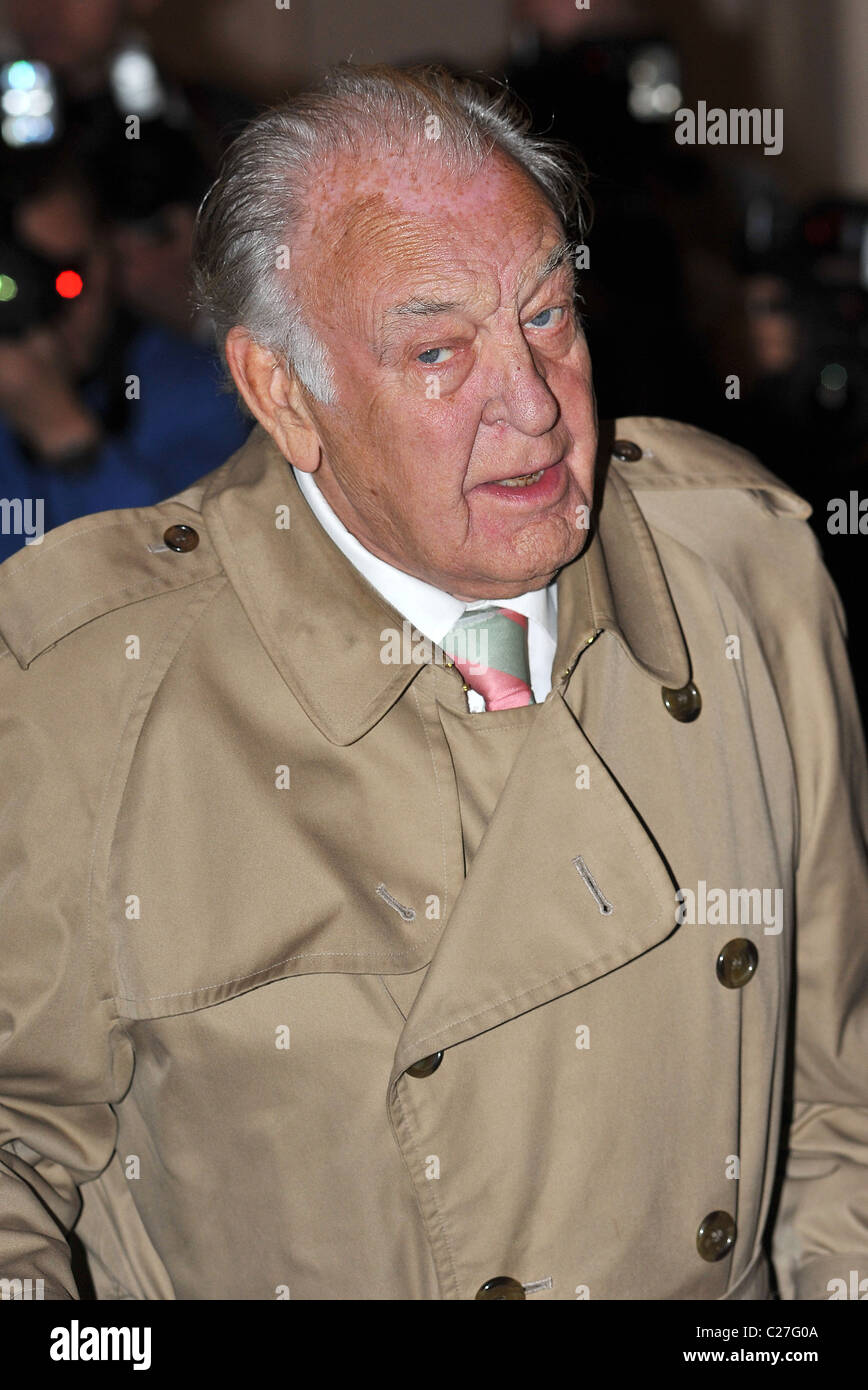 Donald Sindon London Evening Standard Theatre Awards held at the Royal ...