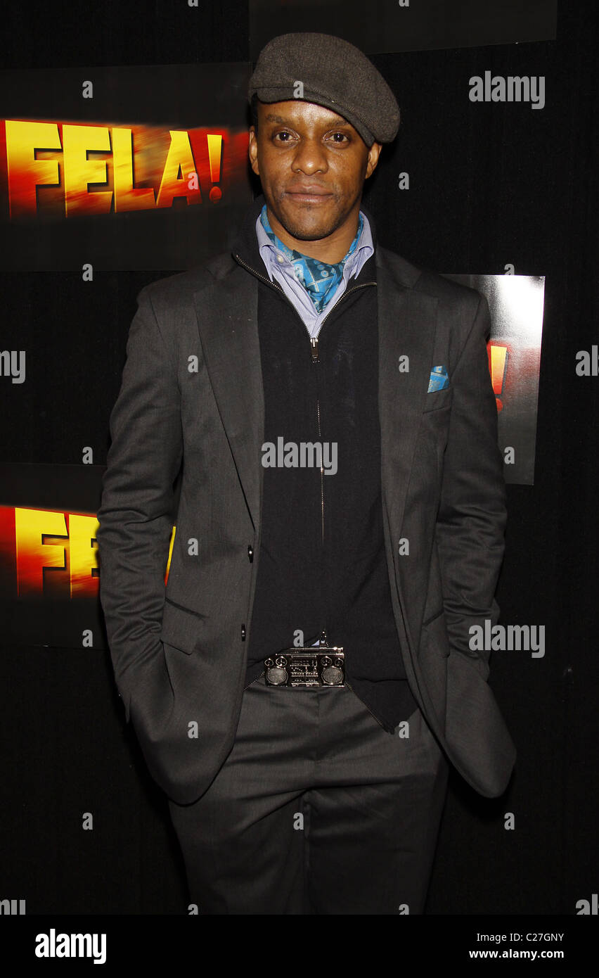 Kevin Mambo Opening night after party for the Broadway musical 'Fela ...