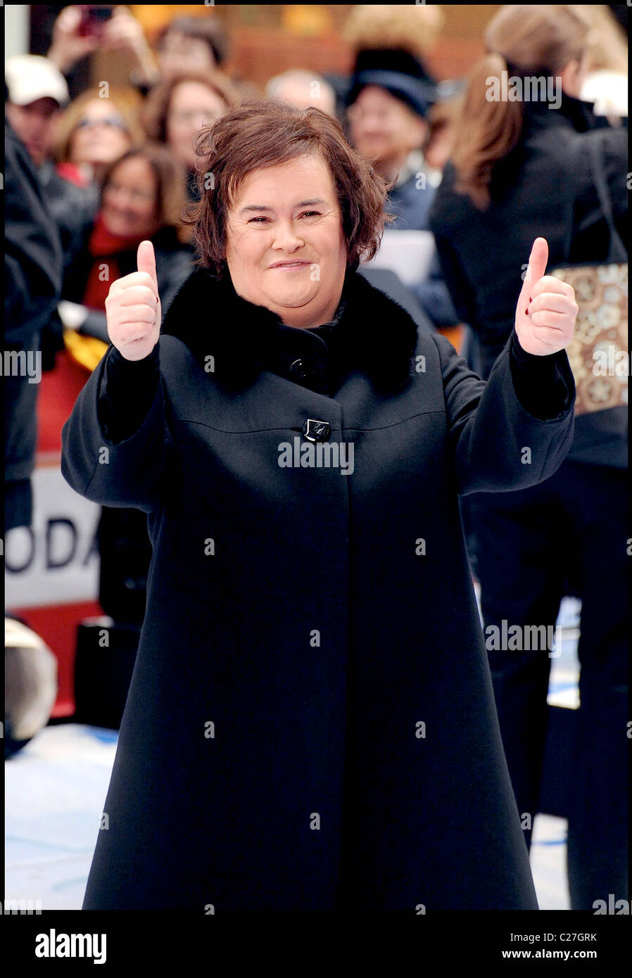 Susan Boyle performing live on the 'Today Show's Concert Series' at ...