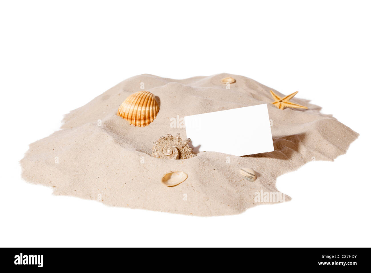Beach postcard Cut Out Stock Images & Pictures - Alamy