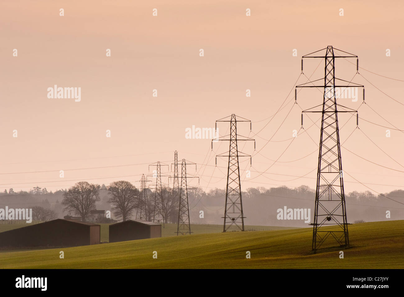 Agriculture and communication tower hi-res stock photography and images ...