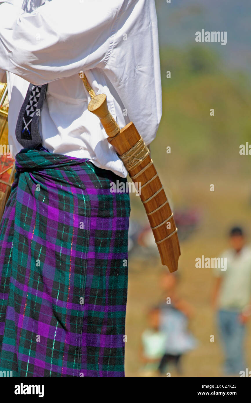 Singpho man at Namdapha Eco Cultural Festival, Miao, Arunachal Pradesh ...
