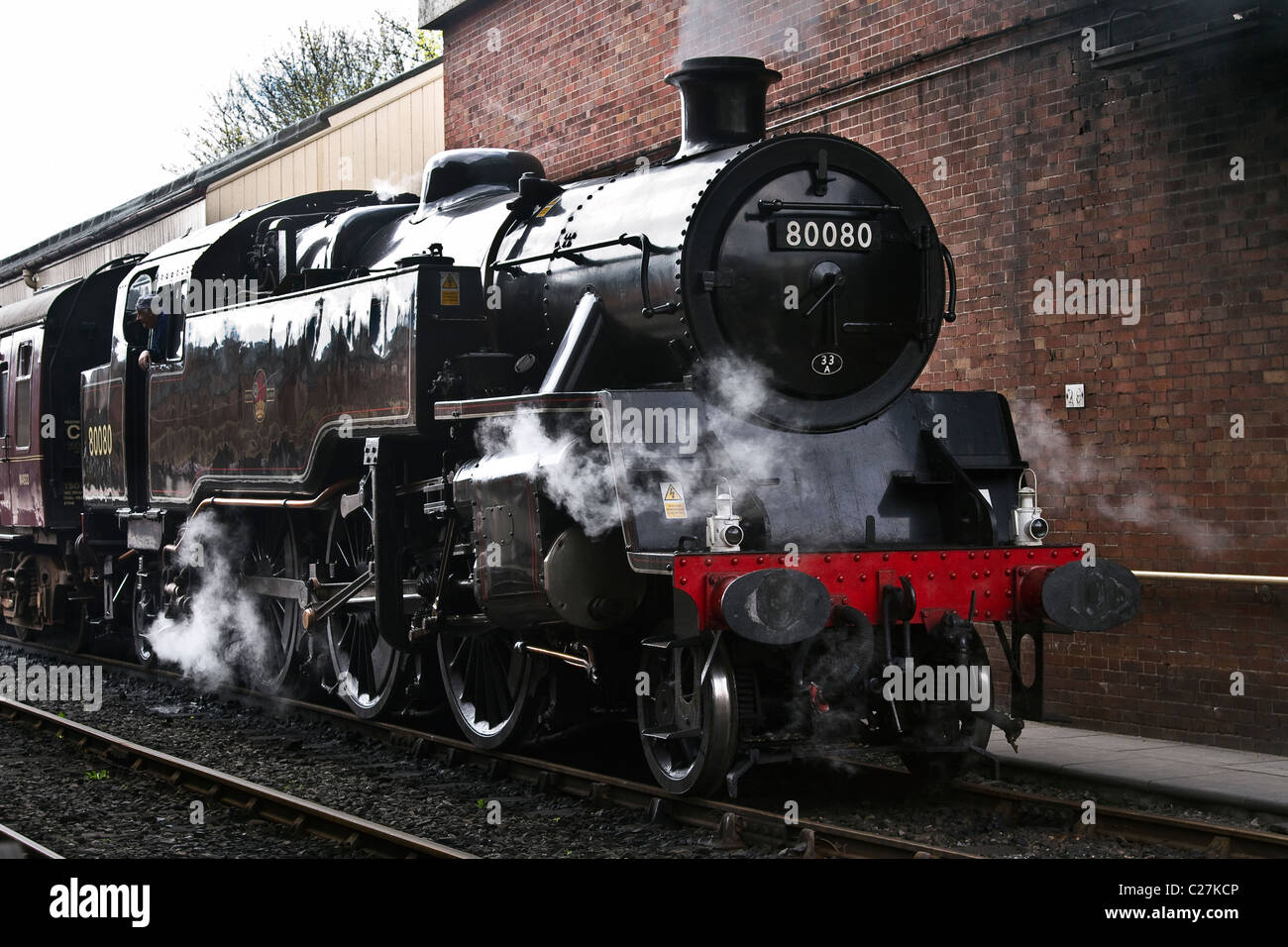 Princess Royal Class Steam Locomotive Trust 80080 at Bolton Street ...