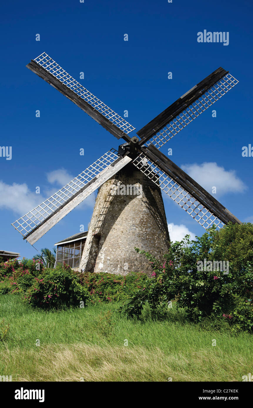 Morgan Lewis Sugar Mill windmill Stock Photo - Alamy