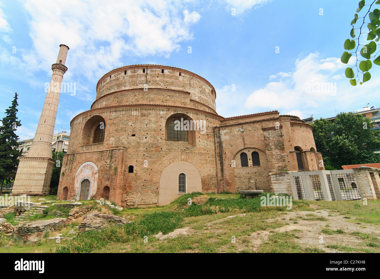 The Church of the Rotonda in Salonica, aka "Tomb of Galerius" in Greece ...