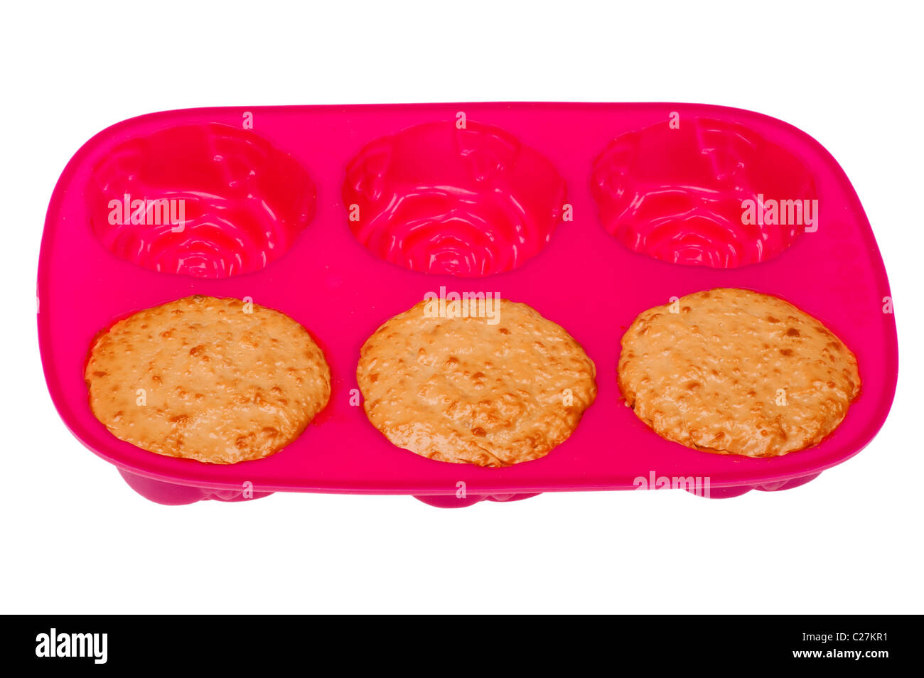 object on white - food homemade pudding Stock Photo - Alamy