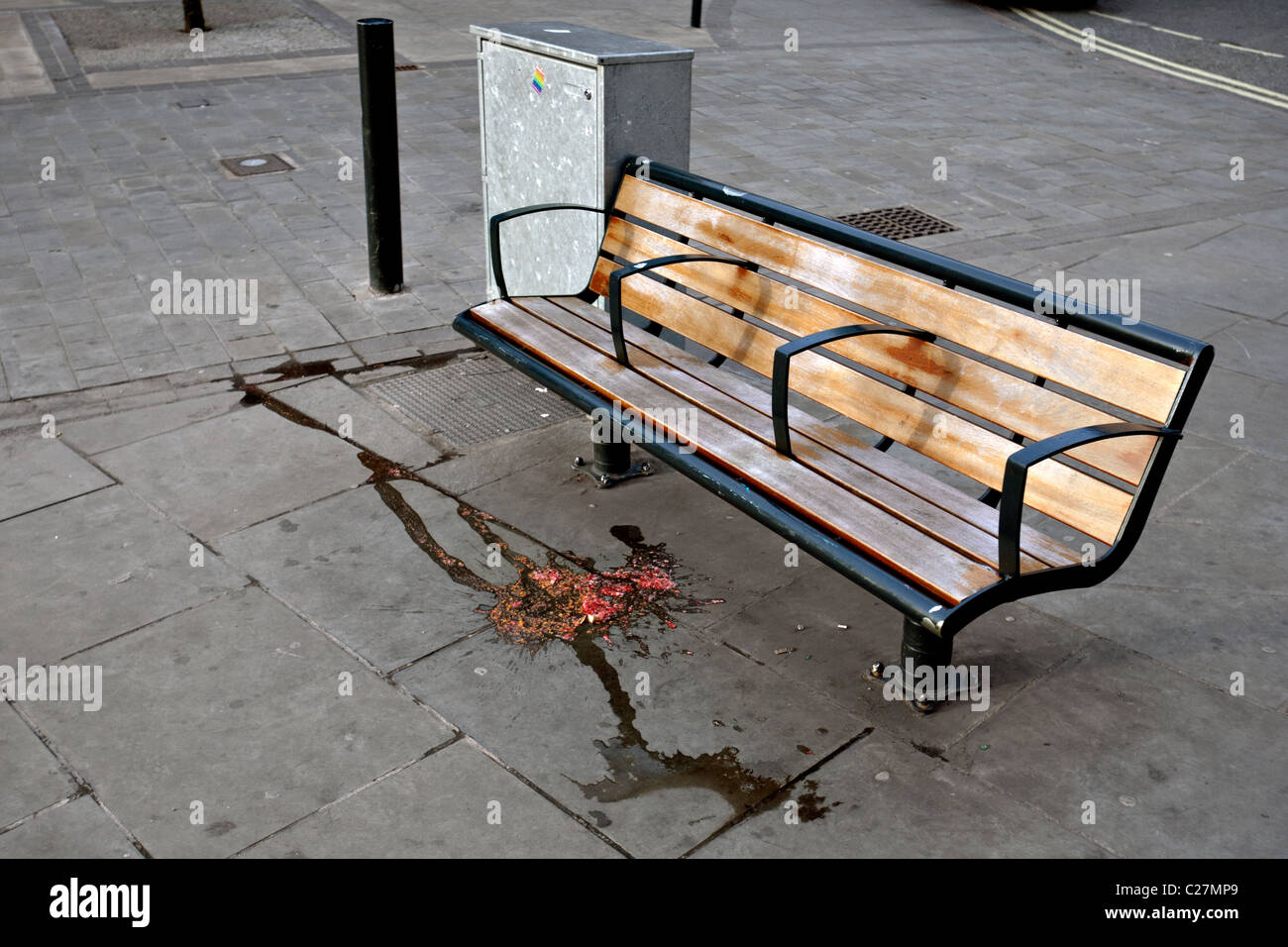 Binge drinking sick vomit hi-res stock photography and images - Alamy