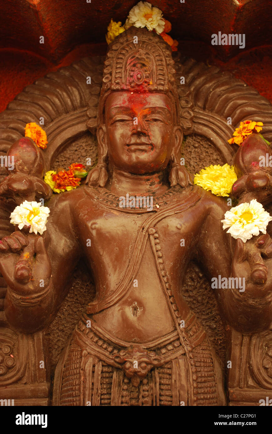 Hindu god sculpture hi-res stock photography and images - Alamy