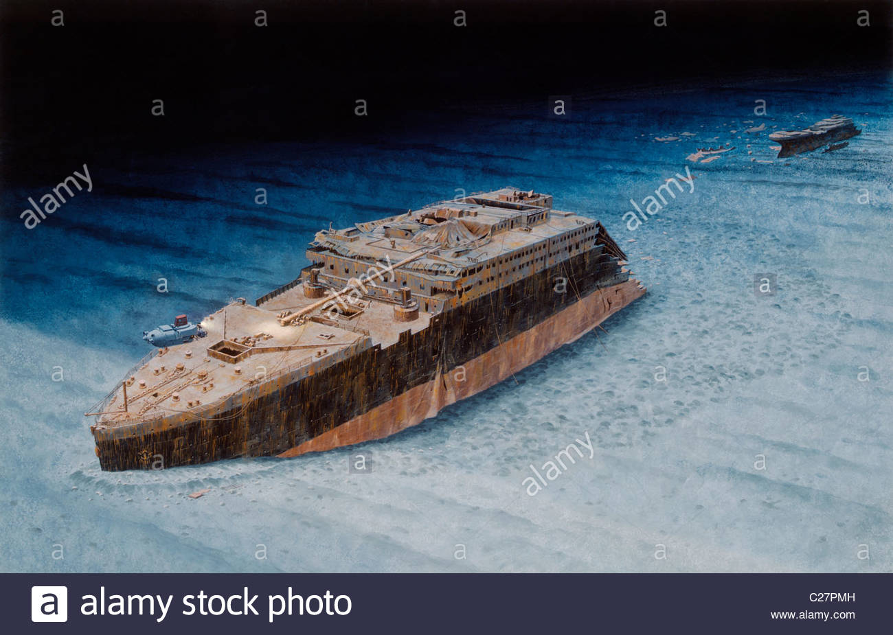 Sunken Titanic Stock Photos & Sunken Titanic Stock Images - Alamy