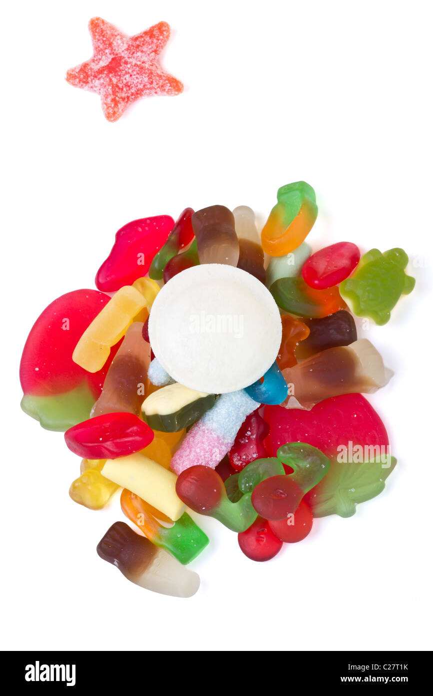 Overhead view many different Cut Out Stock Images & Pictures - Alamy