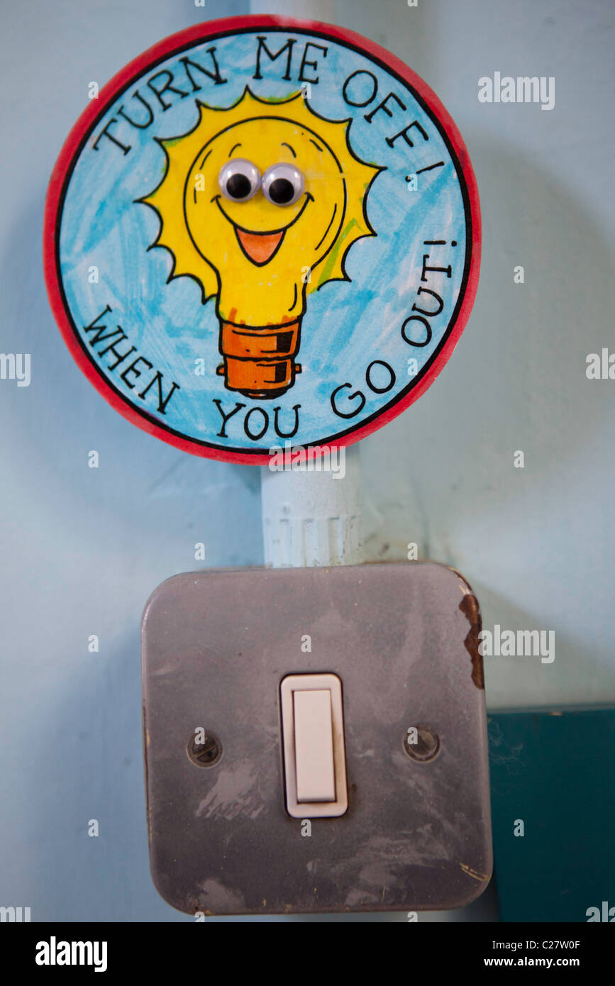 Turn Off The Lights To Save Energy