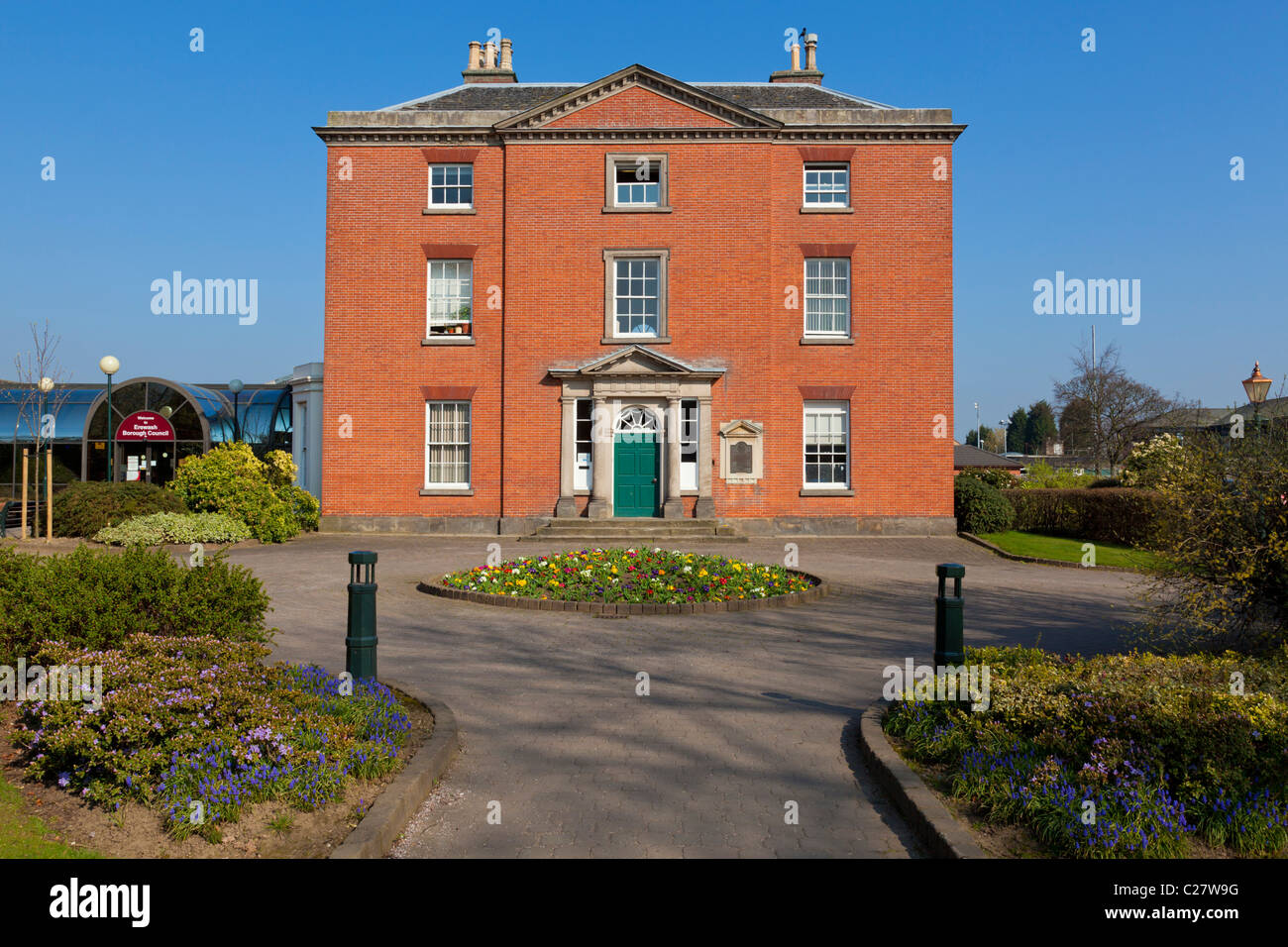 Long Eaton Town Hall complex Long Eaton Derbyshire England UK GB EU ...