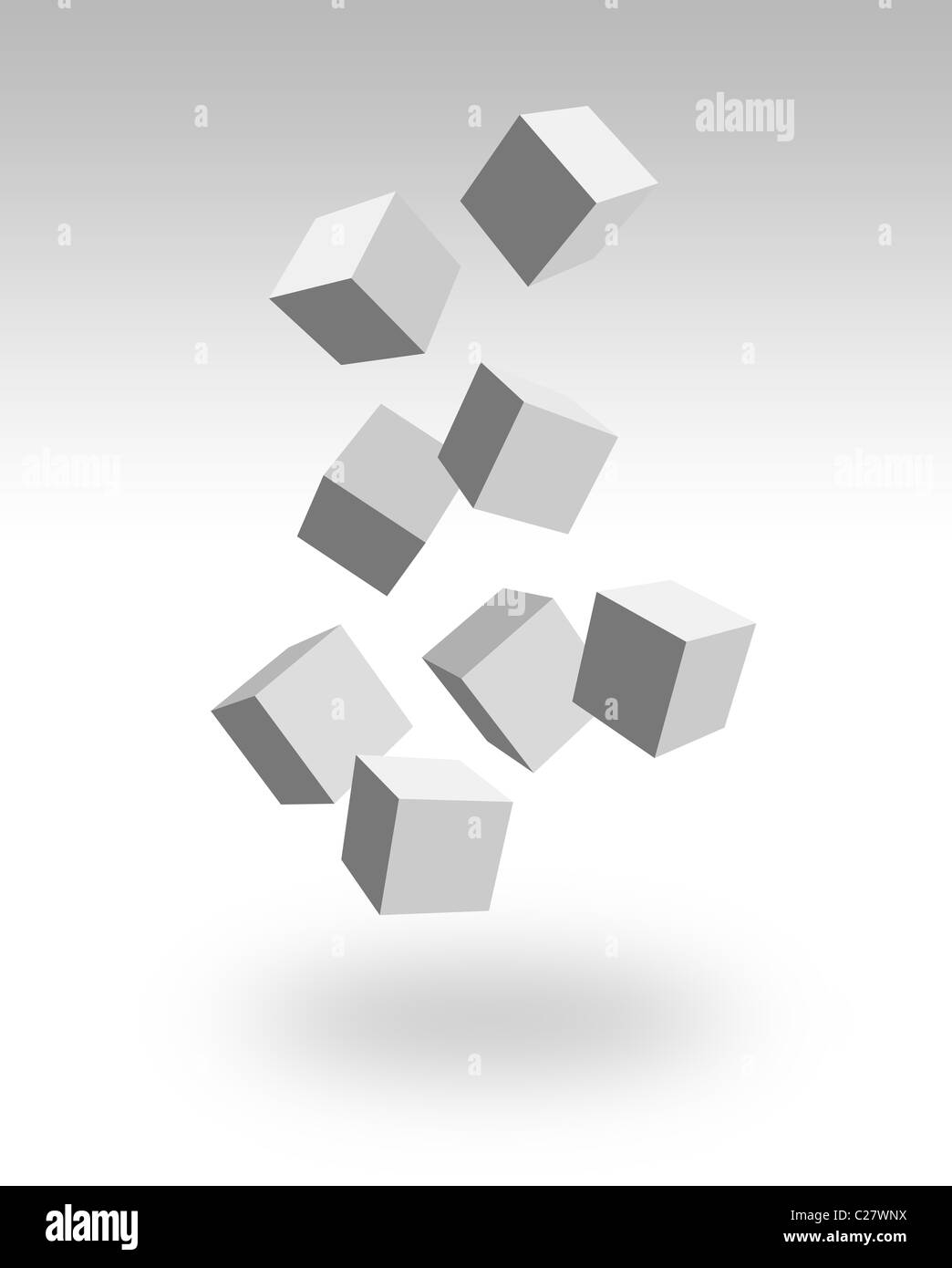 Drop down shadow Black and White Stock Photos & Images - Alamy