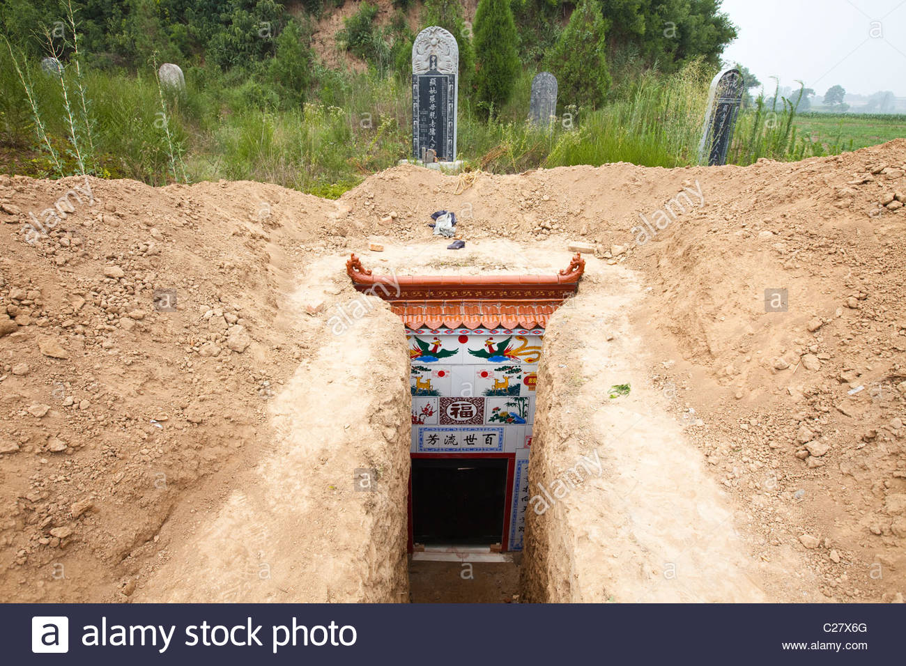 Chinese Tombstones Stock Photos & Chinese Tombstones Stock Images - Alamy