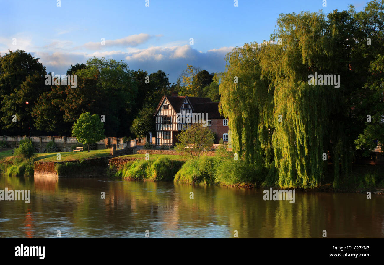 A summer's evening at Beale's Corner and the River Severn, Bewdley ...