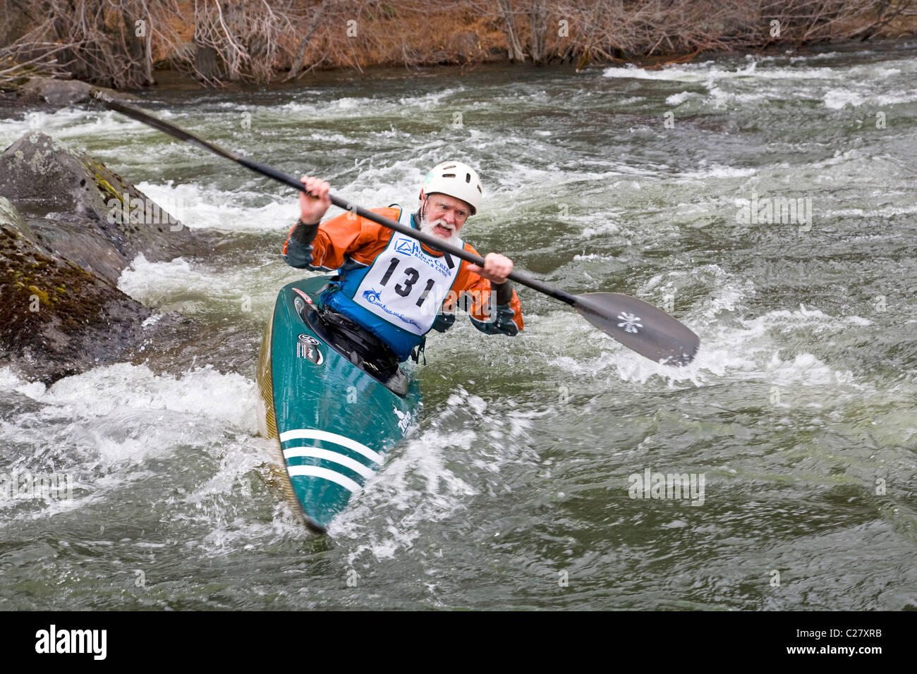 Elderly kayaker hi-res stock photography and images - Alamy